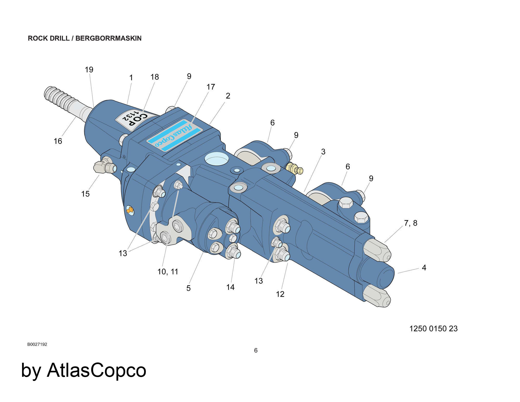 EPIROC COP 1132 6030006lKMzHahRok EPIROC COP 1132 6030006lKMzHahRok